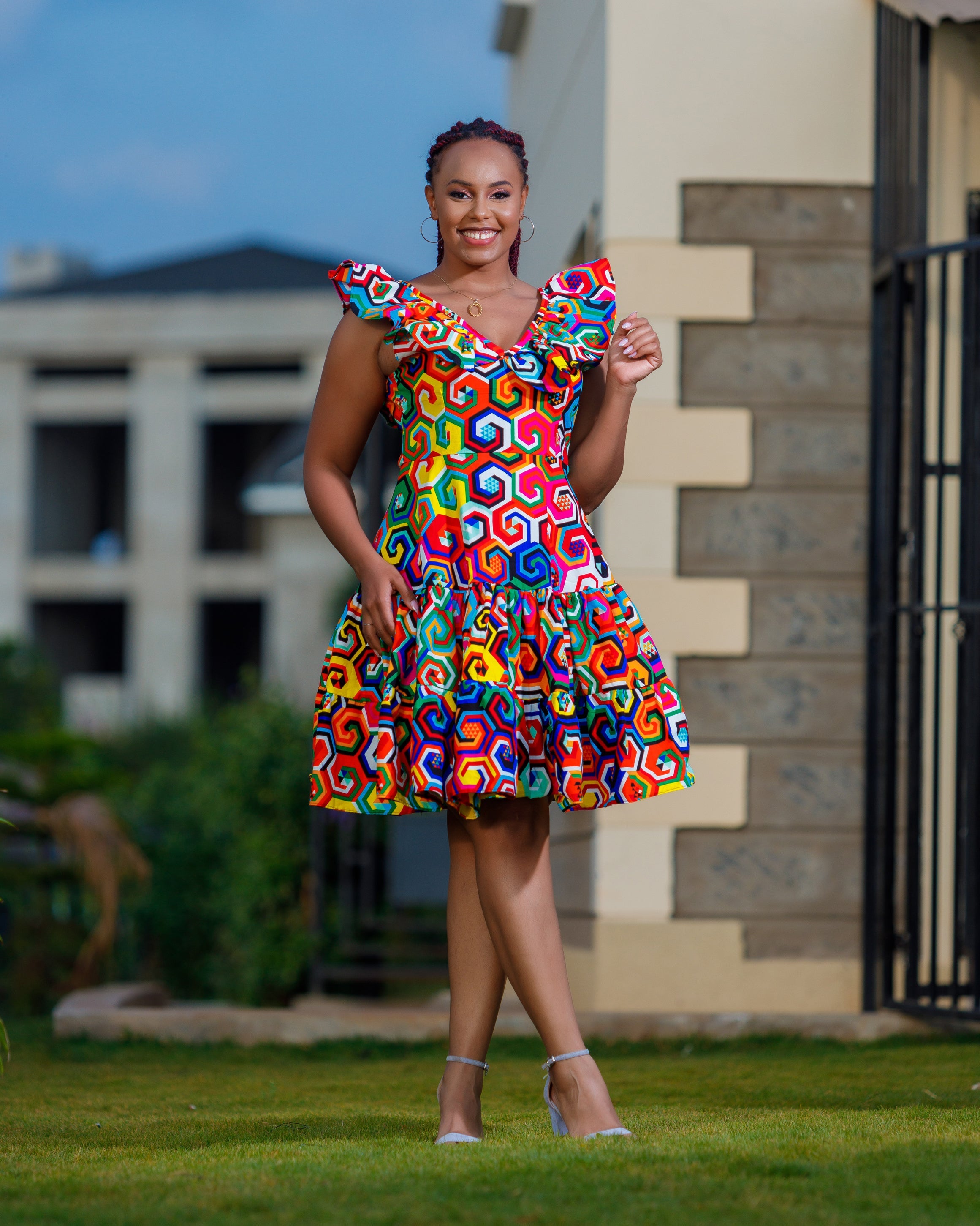 KNEE LENGTH DRESSES – Olakira Craft
