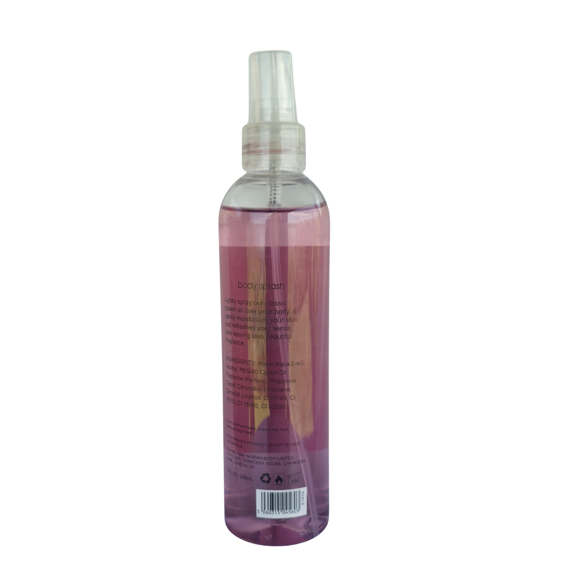 Body Splash Dear Body 236ml - Pink Velvet – Olakira Craft